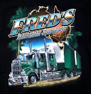 Fred's T909 Crew Neck T-Shirt - Fred's Interstate Transport