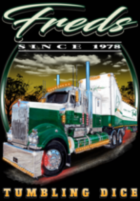 Fred's FLAT50 Hoodie - Fred's Interstate Transport